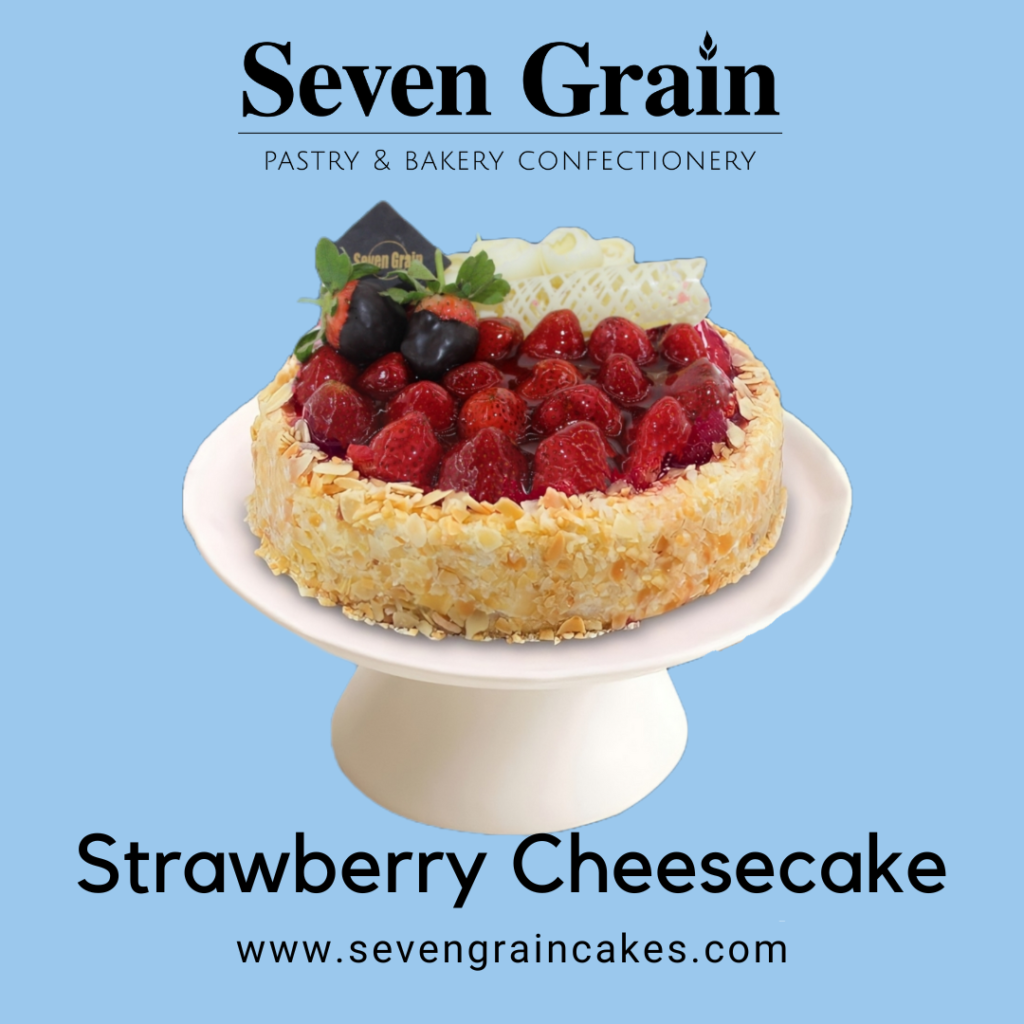 Strawberry Cheese Cake - SEVEN GRAIN CAKES